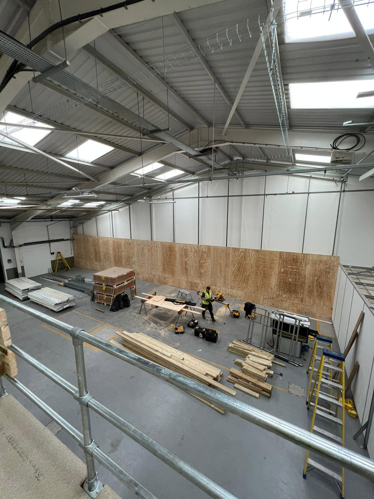 St James Commercial Installation – Sabin Carpentry